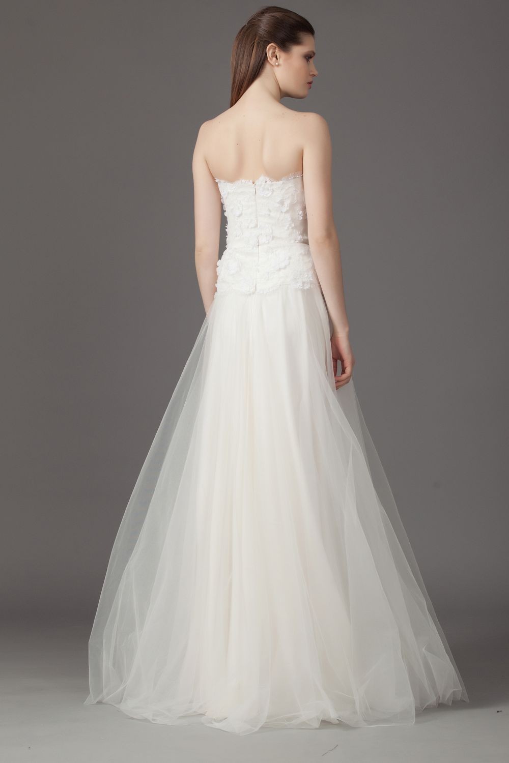 Wedding dress with bustier Antaria